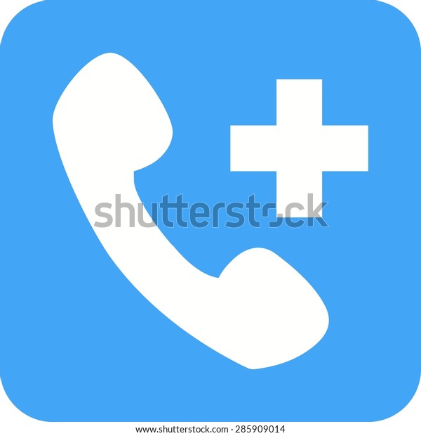 Help Line Phone Telephone Icon Vector Stock Vector (Royalty Free ...