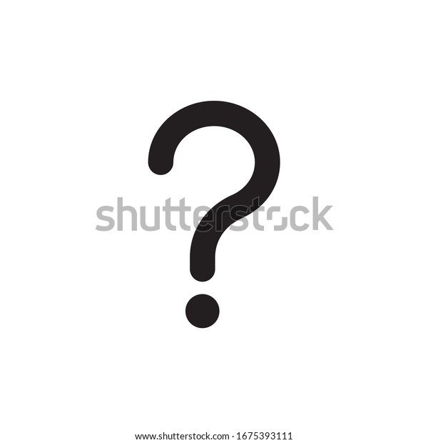 Help Sign Icon Vector Question Icon Stock Vector (Royalty Free ...