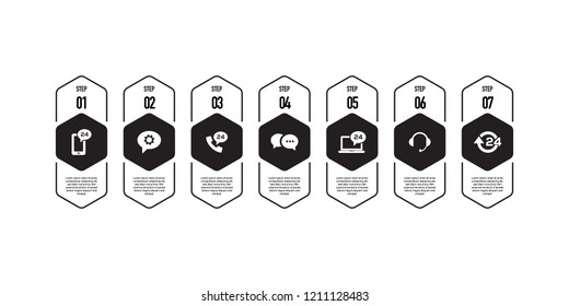 Help Support Infographic Concept Stock Vector (Royalty Free) 1211128483 ...