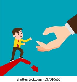 Helping Each Other Poster Stock Vector (Royalty Free) 537010663 ...