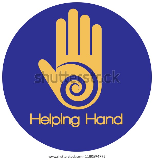 Helping Organization Logo Stock Vector (Royalty Free) 1180594798 ...