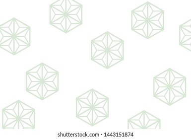 Hemp Leaf Which Scattered Background Postcard Stock Vector (Royalty ...