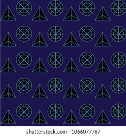 Hemp Seed Pattern Vector Sacred Geometry Stock Vector (Royalty Free ...
