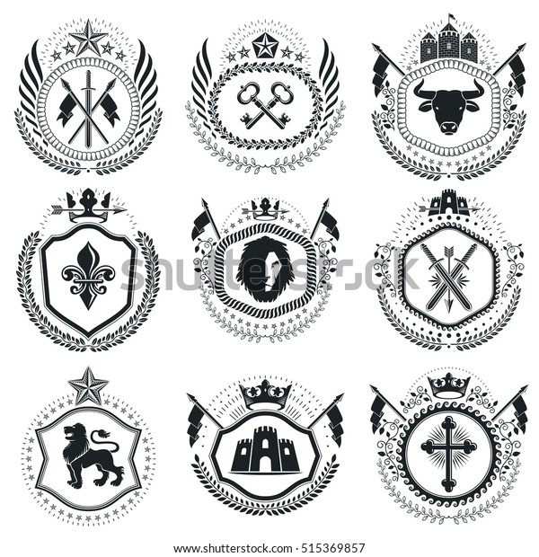 767 Bull Heraldry Images, Stock Photos & Vectors | Shutterstock