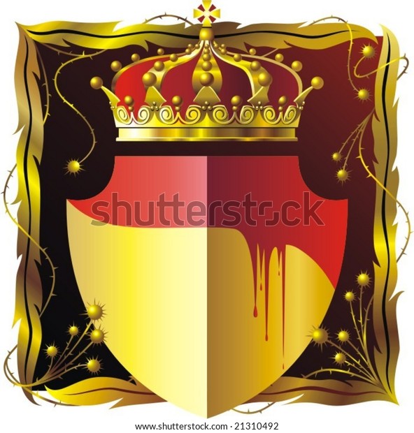 Heraldic Composition Stock Vector (Royalty Free) 21310492 | Shutterstock