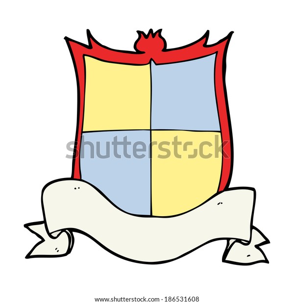 Heraldry Cartoon Stock Vector (Royalty Free) 186531608 | Shutterstock