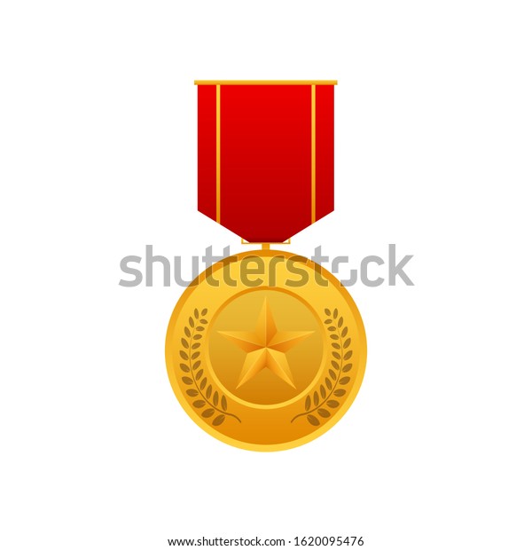 Hero Soviet Union Gold Star Award Stock Vector (Royalty Free ...