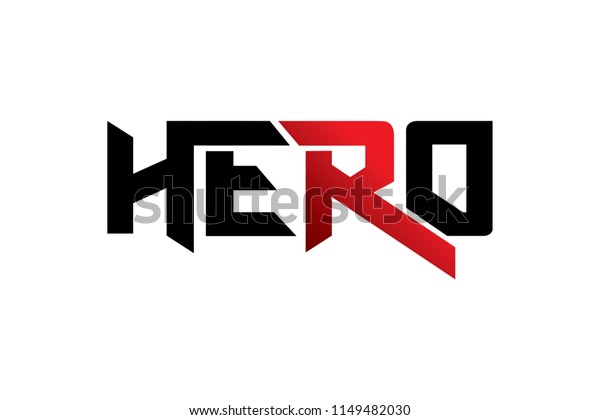 Hero Typography Design Vector Tshirt Poster Stock Vector (Royalty Free ...