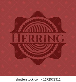 Herring Red Icon Emblem Stock Vector (Royalty Free) 1172072311 ...