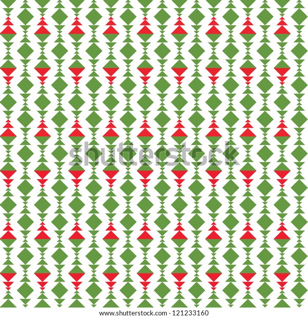 Herringbone Geometric Seamless Color Pattern Christmas Stock Vector ...