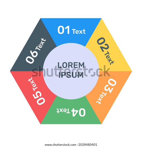 Hexagon Chart Icon Premium Quality Vector Stock Vector (Royalty Free ...