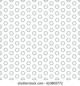 Hexagon Dot Outline Graphic Pattern Stock Vector (Royalty Free ...