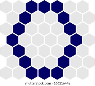 Hexagon Font: เวกเตอร์สต็อก (ปลอดค่าลิขสิทธิ์) 166216442 | Shutterstock