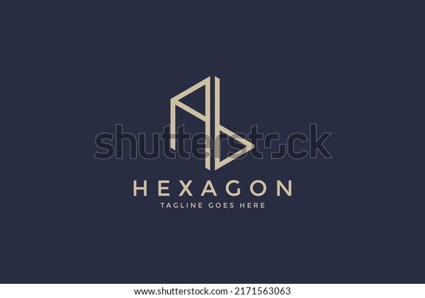 Hexagon Letter B Logo Vector: เวกเตอร์สต็อก (ปลอดค่าลิขสิทธิ์ ...