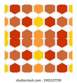Hexagon Pattern Commercial Use Stock Vector (Royalty Free) 1903137709 ...