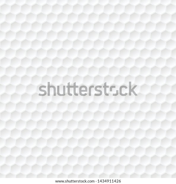 Hexagon Seamless Pattern Golf Ball Texture Stock Vector (Royalty Free ...