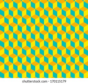 Hexagon Seamless Texture 3d Hexagon Texture Stock Vector (Royalty Free ...