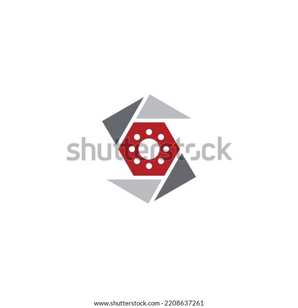 Hf Icon Logo Design Illustration Stock Vector (Royalty Free) 2208637261 ...