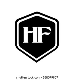 Hf Logo Stock Vector (Royalty Free) 588079907 | Shutterstock