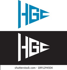 Hgc Letter Logo Creative Logo Stock Vector (Royalty Free) 1891294504 ...