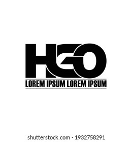 Hgo Letter Monogram Logo Design Vector Stock Vector (Royalty Free ...