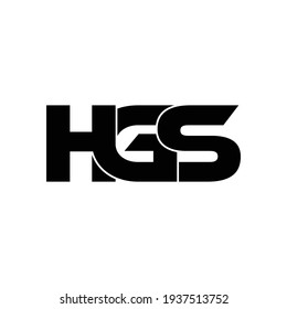 Hgs Letter Monogram Logo Design Vector Stock Vector (Royalty Free ...
