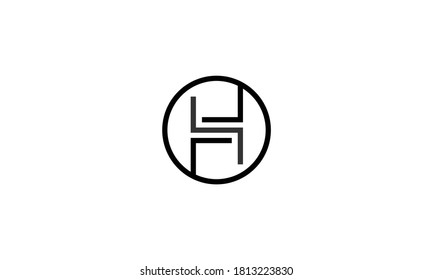 Hhh Abstract Letters Logo Monogram Stock Vector (Royalty Free ...