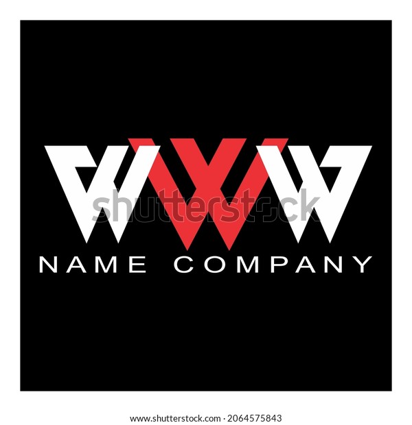 Hhh Letter Logo Vector Free Design Stock Vector (Royalty Free ...