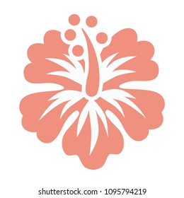 Hibiscus Flower Icon Stock Vector (Royalty Free) 1095794219 | Shutterstock