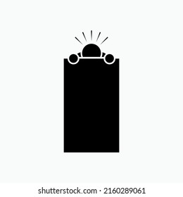 Hide Icon Self Conceal Disguise Symbol Stock Vector (Royalty Free ...