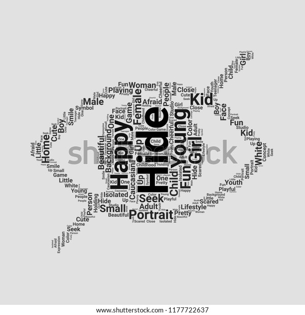 Hide Word Cloud Word Cloud Hide Stock Vector (Royalty Free) 1177722637 ...