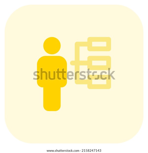Hierarchy Chart Organization List Employees 库存矢量图（免版税）2158247143 ...