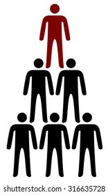 Hierarchy People Stock Vector (Royalty Free) 316635728 | Shutterstock