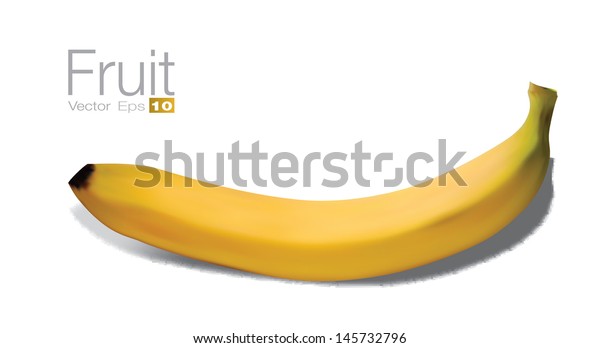 High Detailed Banana Scalable Vector Format Stock Vector (Royalty Free ...