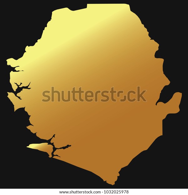 High Detailed Gold Texture Map Vector Stock Vector (Royalty Free ...