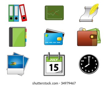 High Detailed Icons Vector Stock Vector (Royalty Free) 34979467 ...