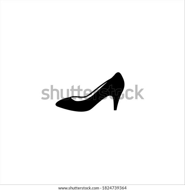 High Heels Symbol Logo Vector Illustration Stock Vector (Royalty Free ...