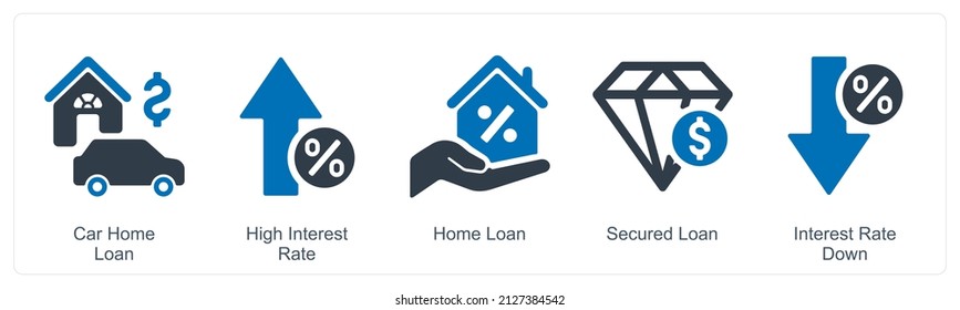 High Interest Rate Icon Concept Stock Vector (Royalty Free) 2127384542 ...