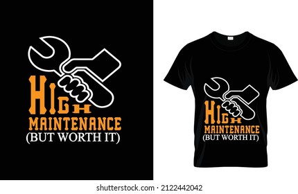 High Maintenance Worth Stock Vector (Royalty Free) 2122442042 ...