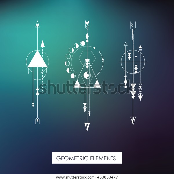 High Quality Geometric Element Sacred Geometry Stock Vector (Royalty ...