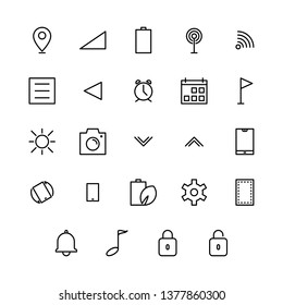 High Quality Icons Your User Interface Stock Vector (Royalty Free ...