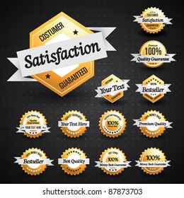 High Quality Labels Collection Stock Vector (Royalty Free) 87873703 ...