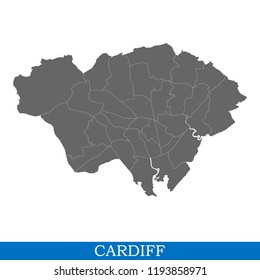 660 Cardiff City Map Images, Stock Photos & Vectors | Shutterstock