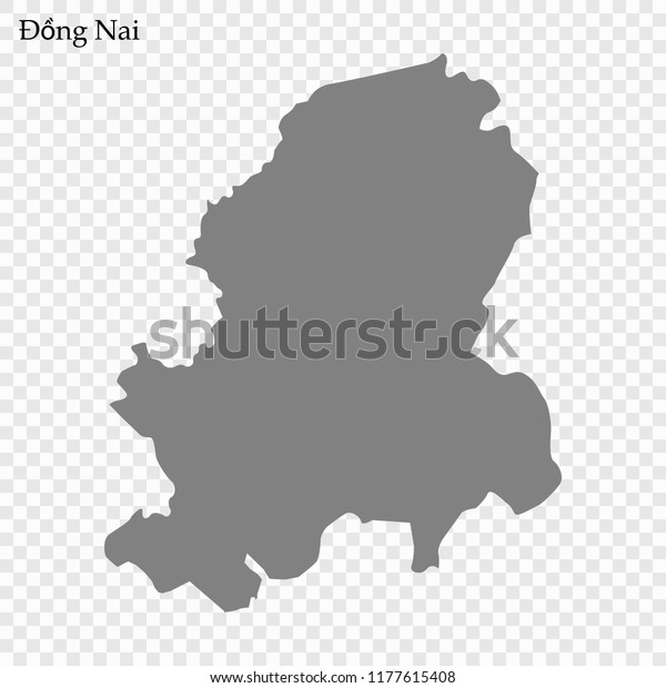 High Quality Map Dong Nai Province Stock Vector (Royalty Free ...