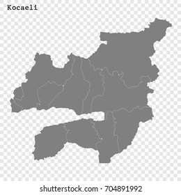 282 Kocaeli map Görseli, Stok Fotoğraflar ve Vektörler | Shutterstock