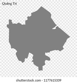 High Quality Map Quang Tri Province Stock Vector (Royalty Free ...
