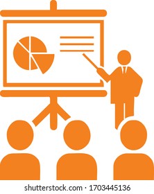 High Quality Vector Illustration Delivering Lessons Stock Vector ...
