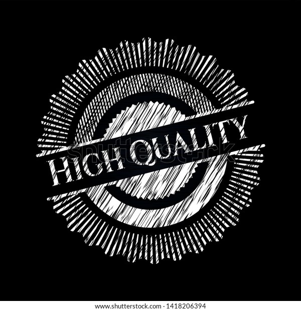 High Quality Written On Chalkboard Vector Stock Vector (Royalty Free ...