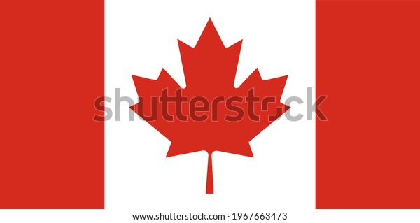 High Resolution Canada Flag Vector Eps10 Stock Vector (Royalty Free ...