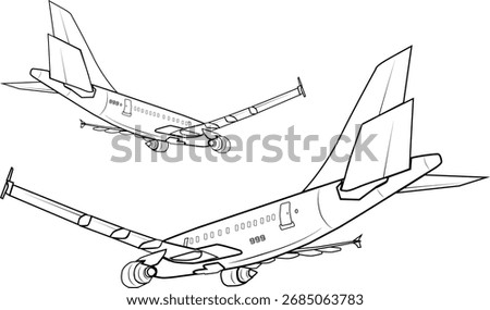 Airplane Drawing Easy | Free download on ClipArtMag